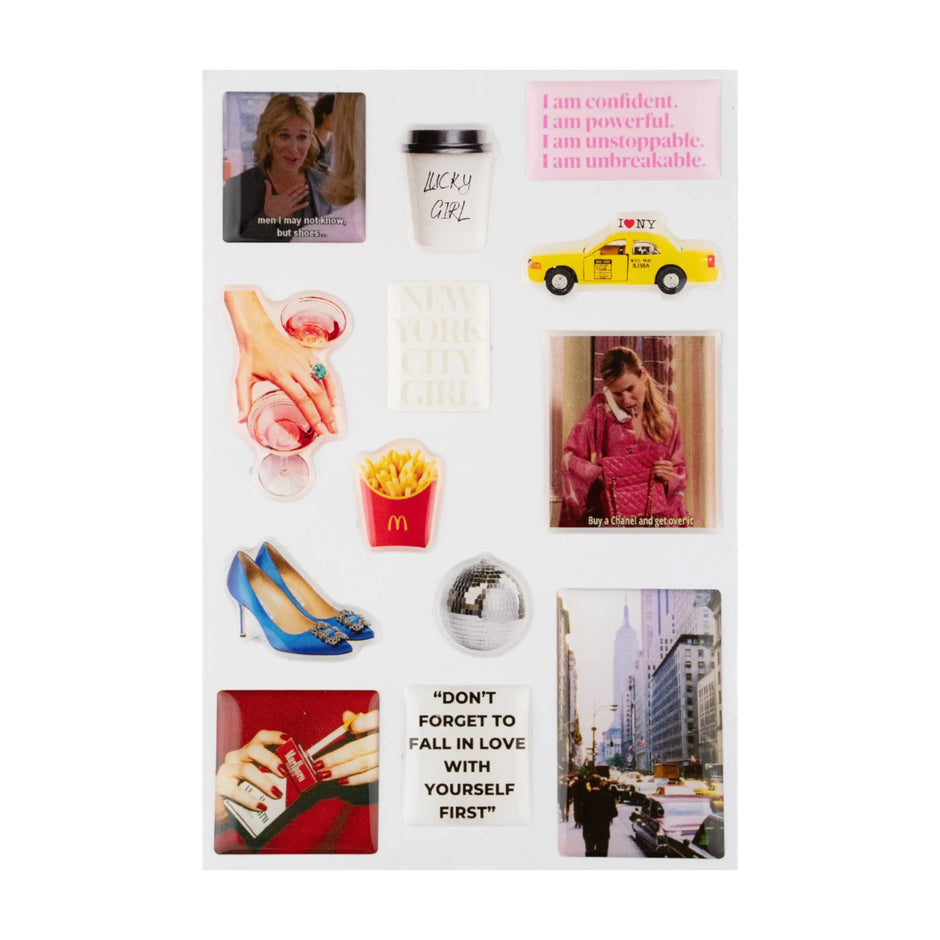 The Dream Académie - Affirmation 3D Epoxy Stickers