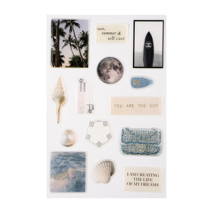 The Dream Académie - Affirmation 3D Epoxy Stickers