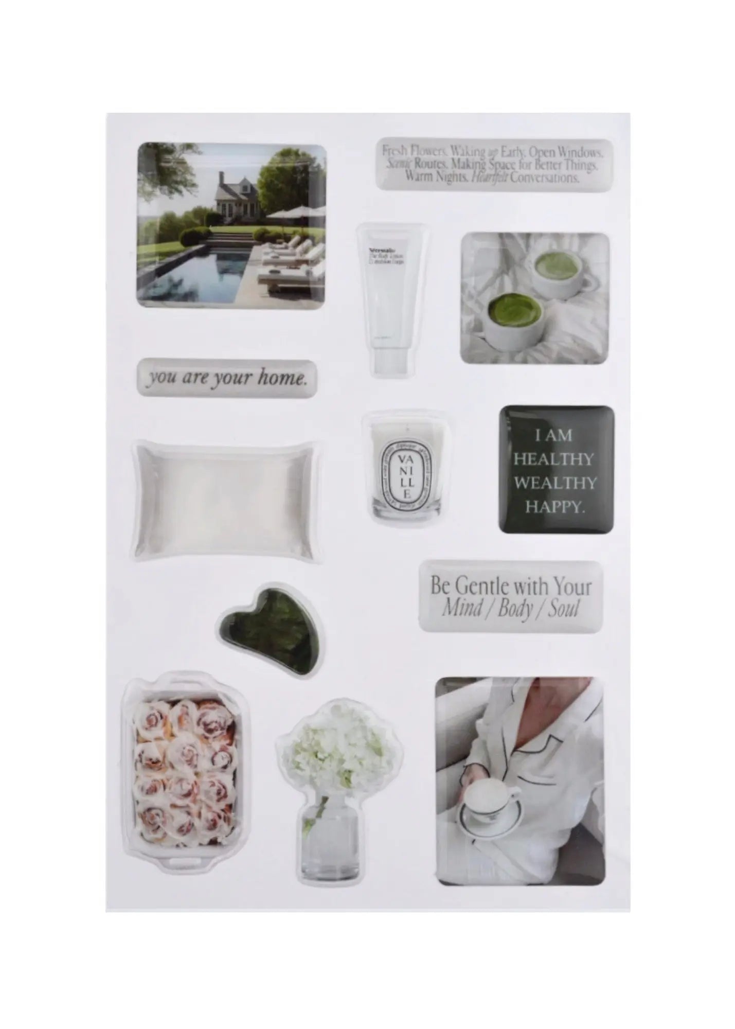 Sunday Reset Sticker Set | Stylish Stickers