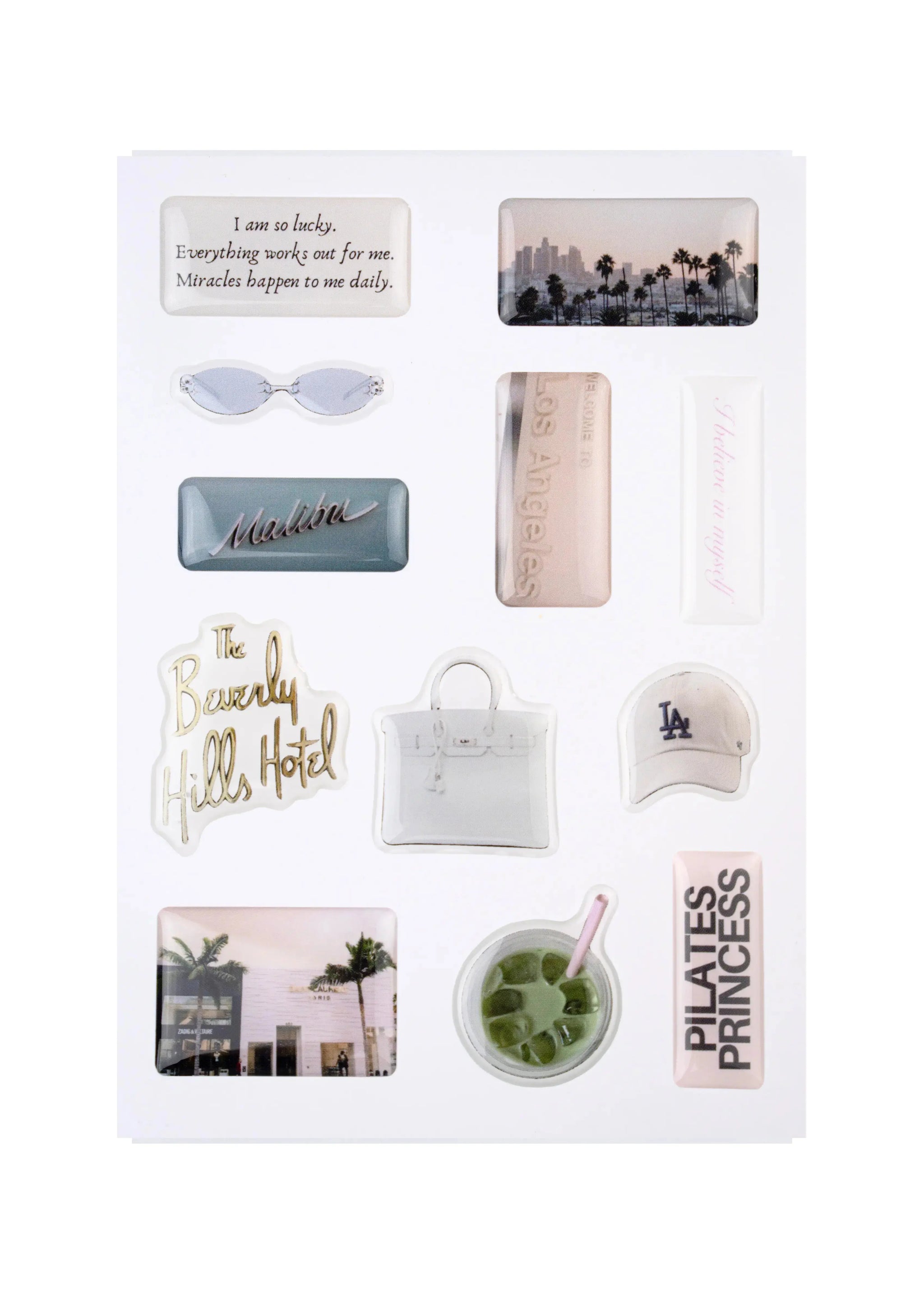 Issue 01 Sticker Set | Chic Affirmation Stickers