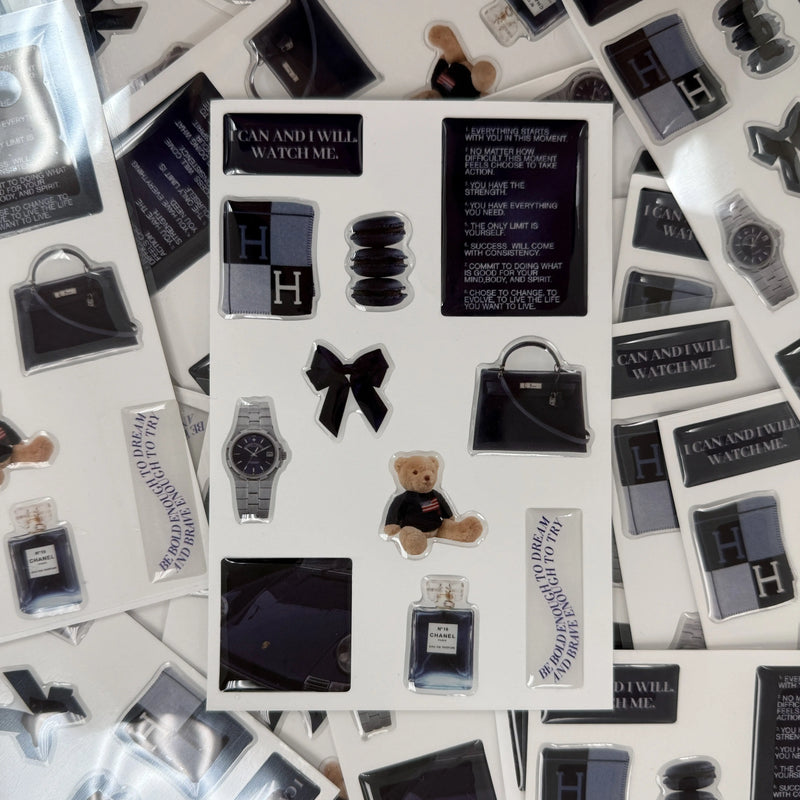 The Dream Académie - Affirmation 3D Epoxy Stickers