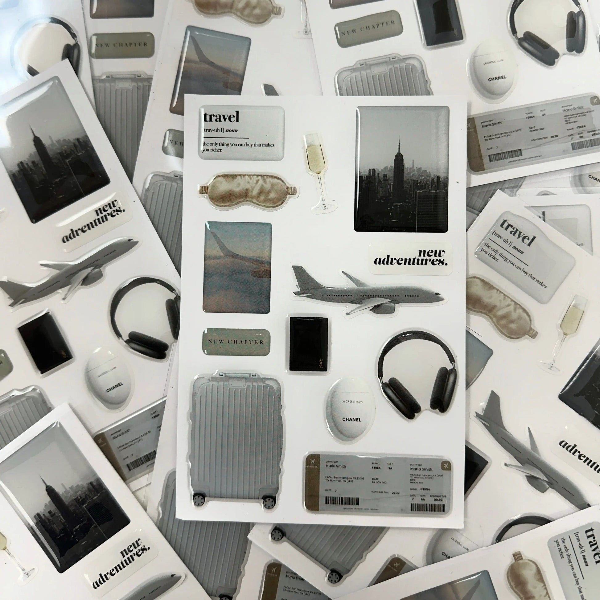 Travel Sticker Set – The Dream Académie