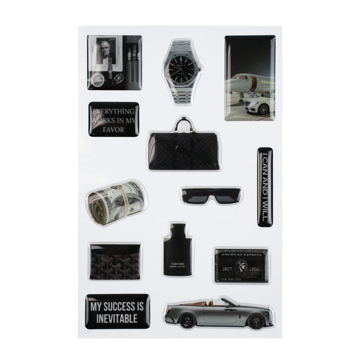 The Dream Académie - Affirmation 3D Epoxy Stickers